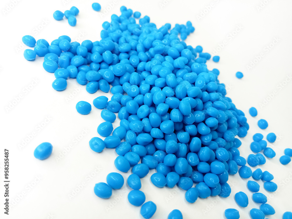 blue masterbatch granules, hot cutting polymer pigment blue type ...