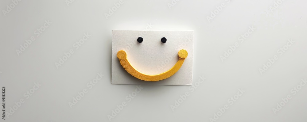 smiley face on white background. Stock Illustration | Adobe Stock