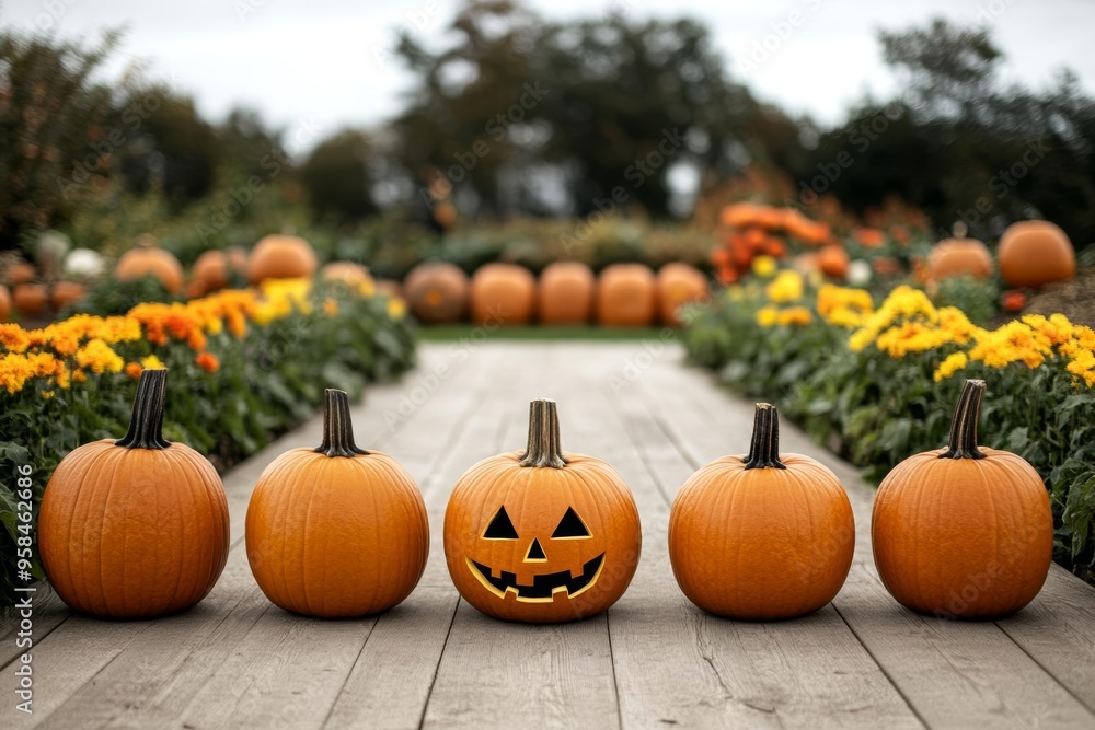 Time-traveling pumpkin patch through different eras, Halloween Time ...