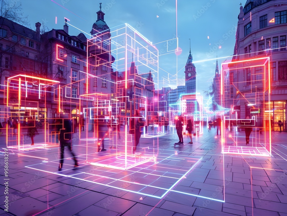 Augmented Reality Art Installations Lighting Up a Smart City Public ...