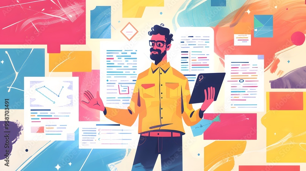 a visual representation of how typography impacts user experience ...