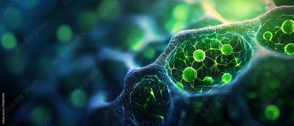 Invisible structure of plant cell s response to light, detailed ...