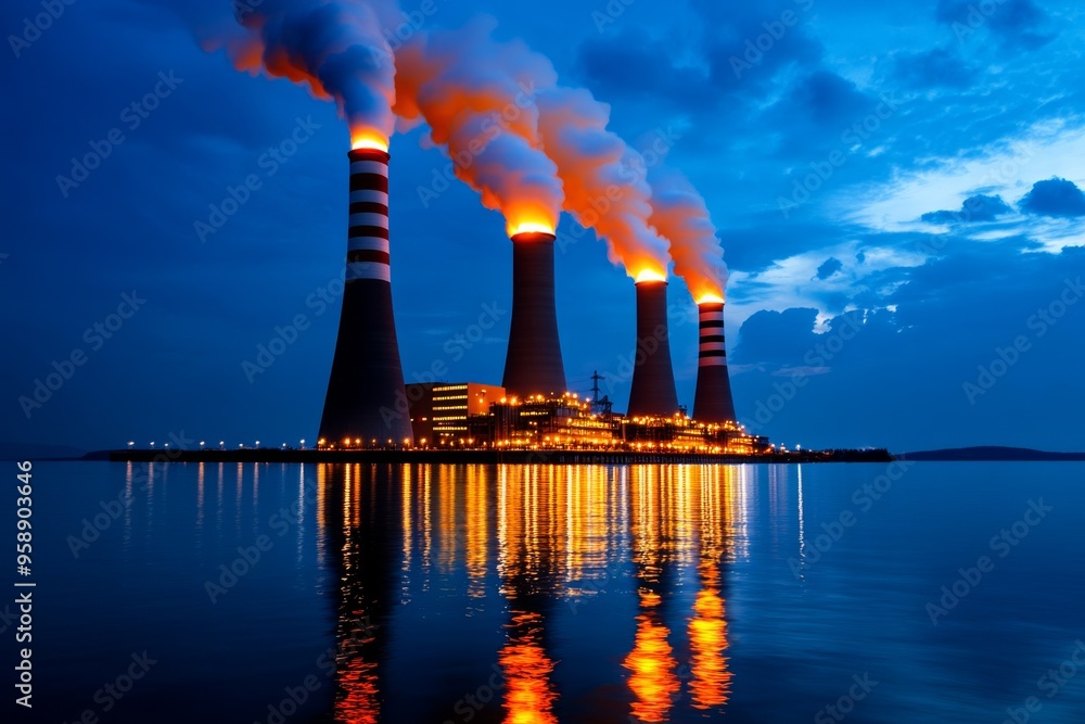 Acid rain, industrial emissions, power plants are major sources of the ...