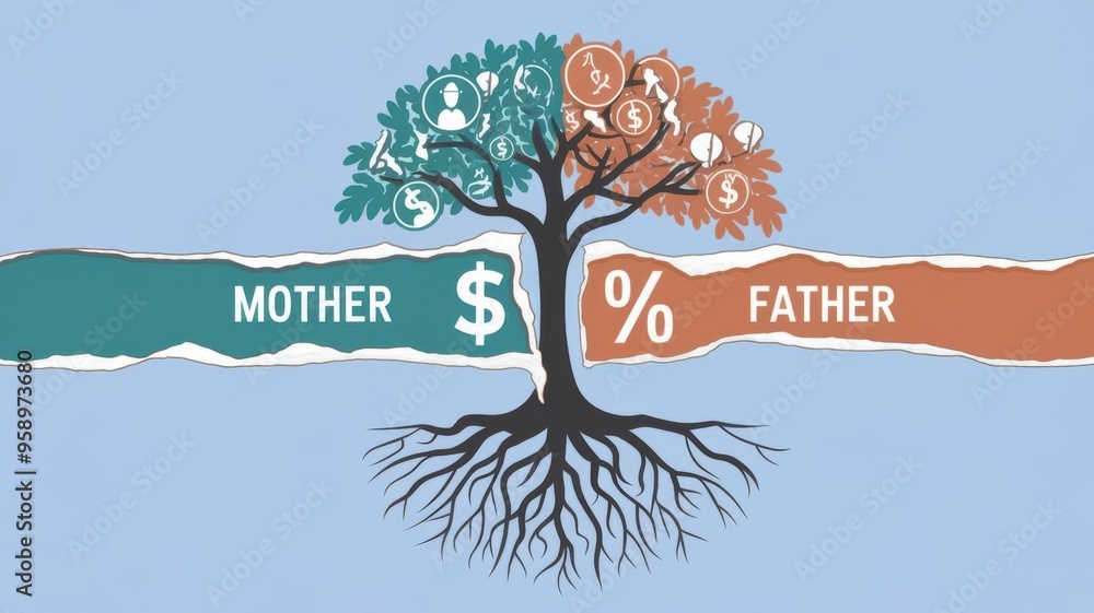 Exploring the Impact of Divorce on Family Dynamics Through a Torn ...