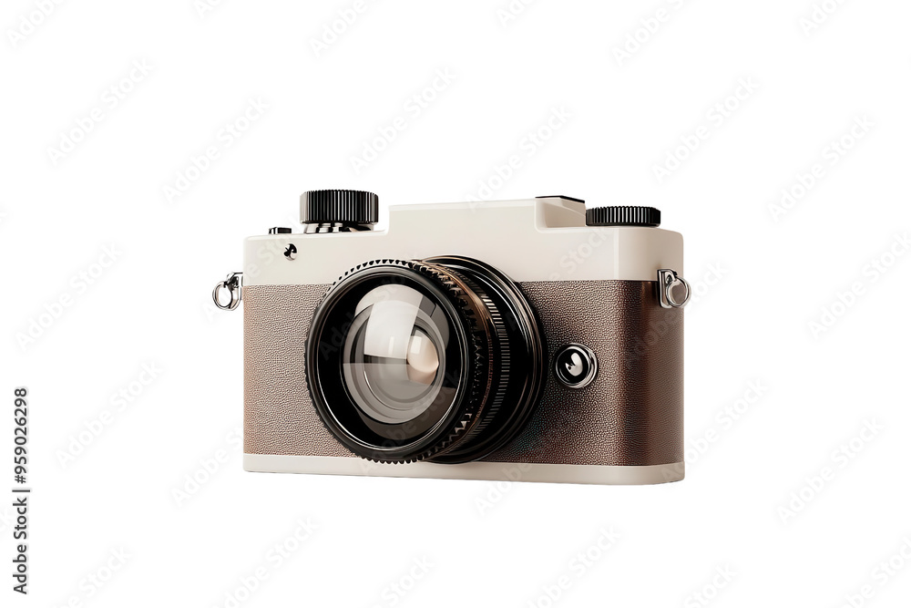 Stylish vintage camera with a sleek design, perfect for photography ...