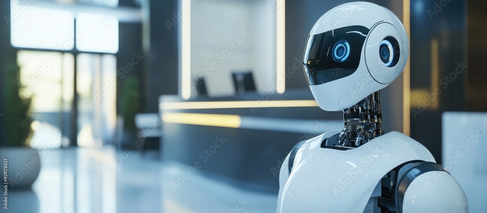 Robotic automation in hotel reception services highlighting the ...