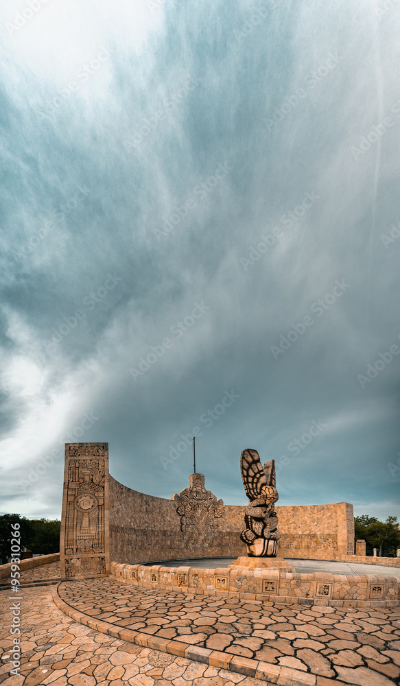 Monumento a la patria Mérida, Yucatán México, monumento tallado en ...