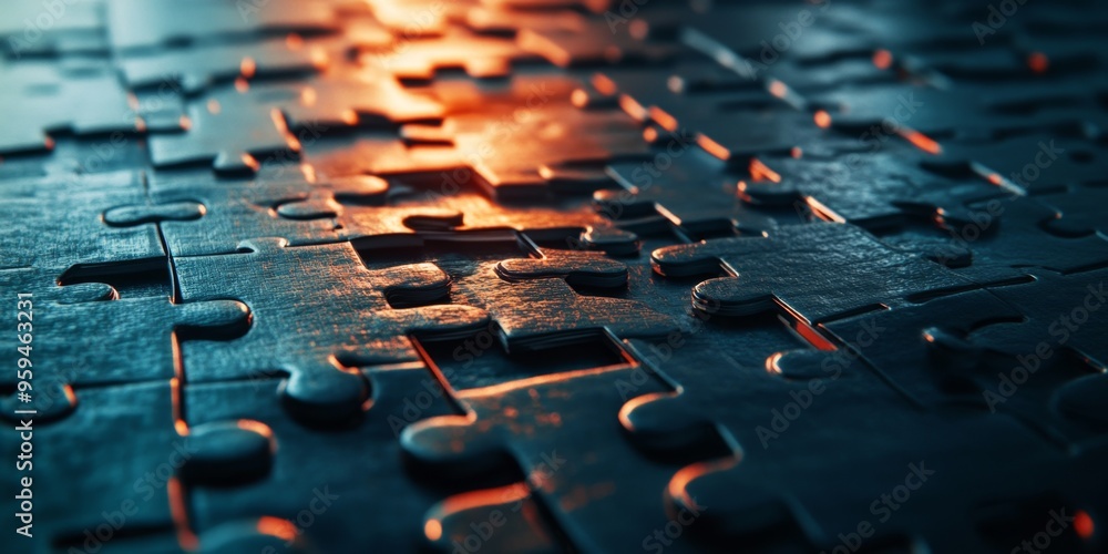 Collaborative Puzzle Assembly: Abstract Visualization of Team Unity and ...