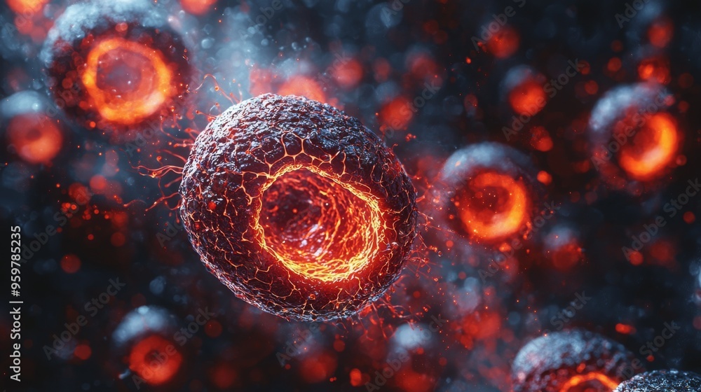 red cells flowing through a microscope Recognition of diabetic ...