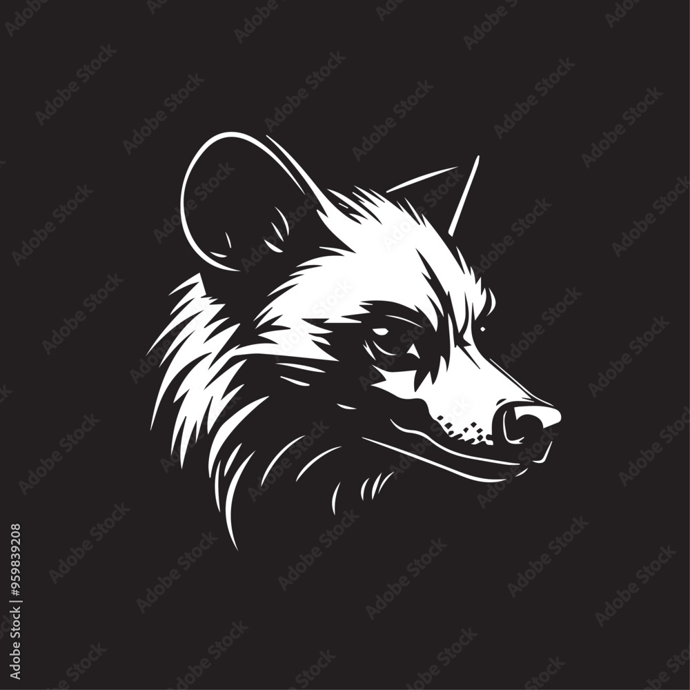 Hyena in cartoon, doodle style . Image for t-shirt, web, mobile apps ...