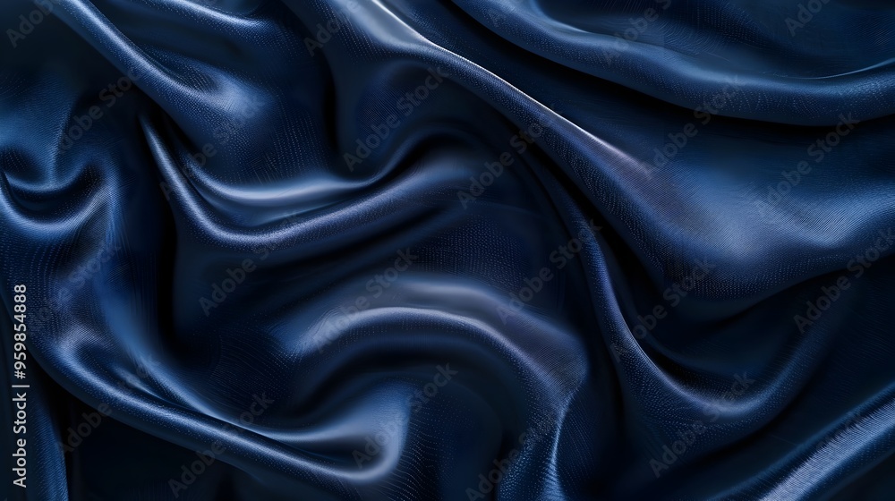 Smooth Navy Blue Backdrop with Subtle Texture for Formal Accessory ...