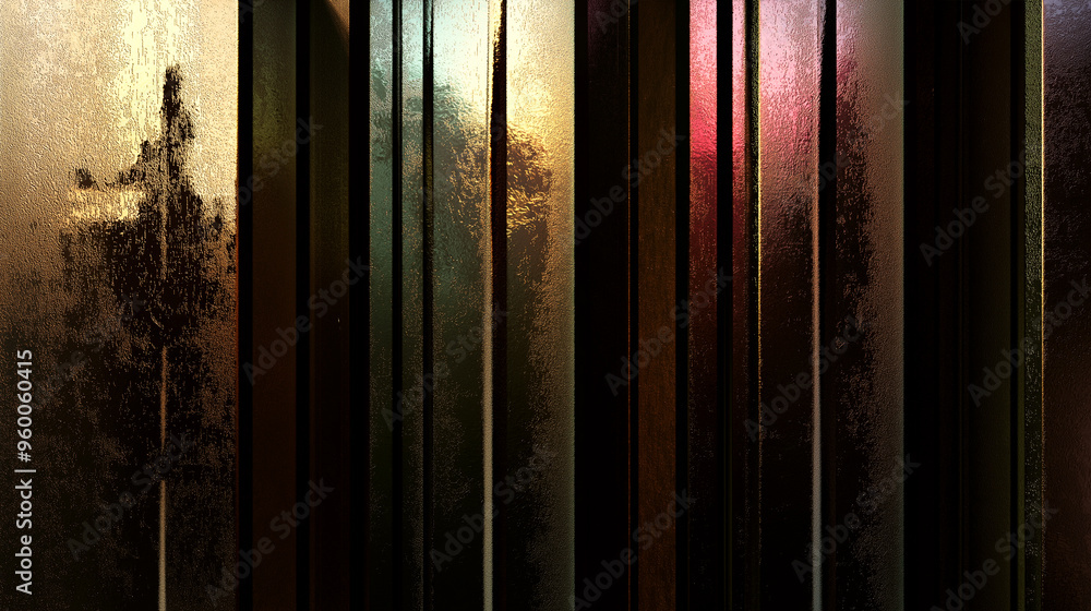 Unusual relief. Volumetric texture from different solid materials ...