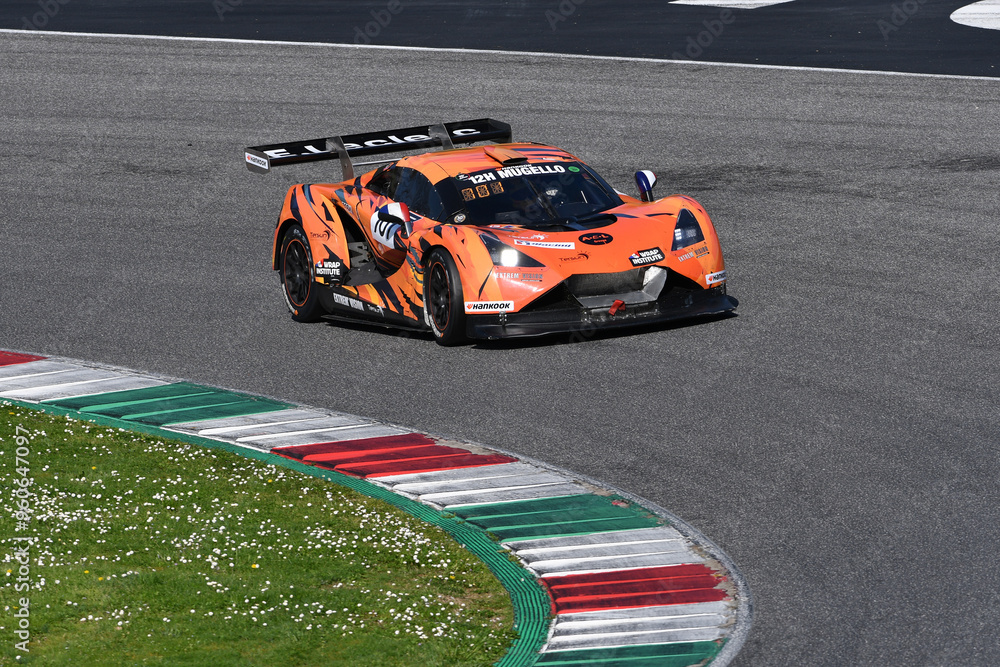 Scarperia, 23 March 2024 Italy: Vortex V8 of Team Vortex V8 drive by ...