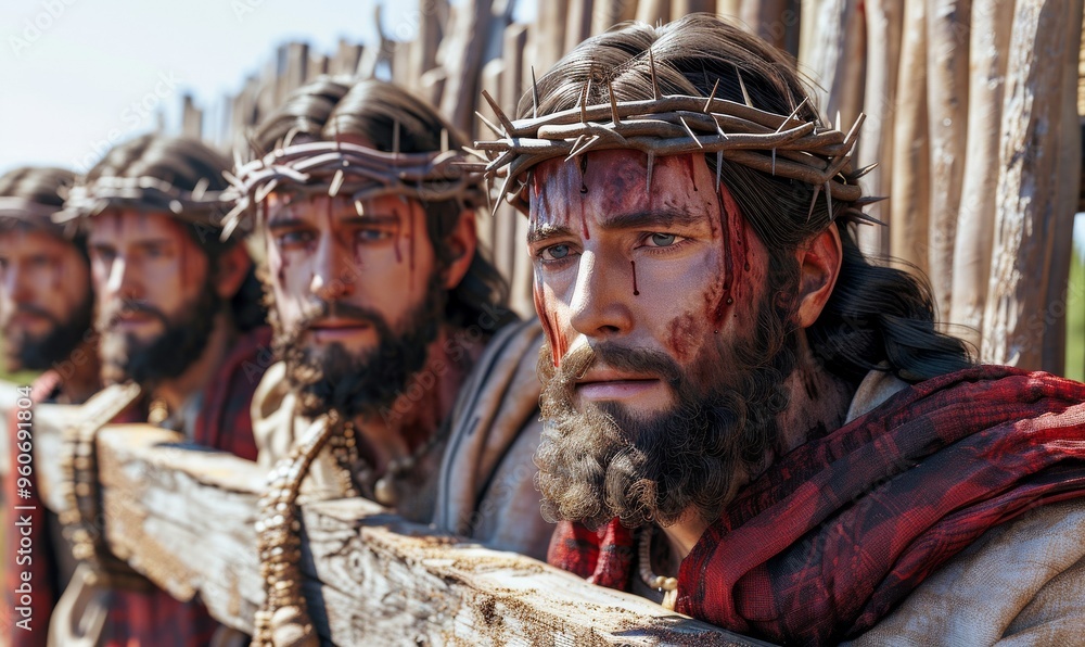 Powerful portrayal of a historical moment depicting the passion and ...