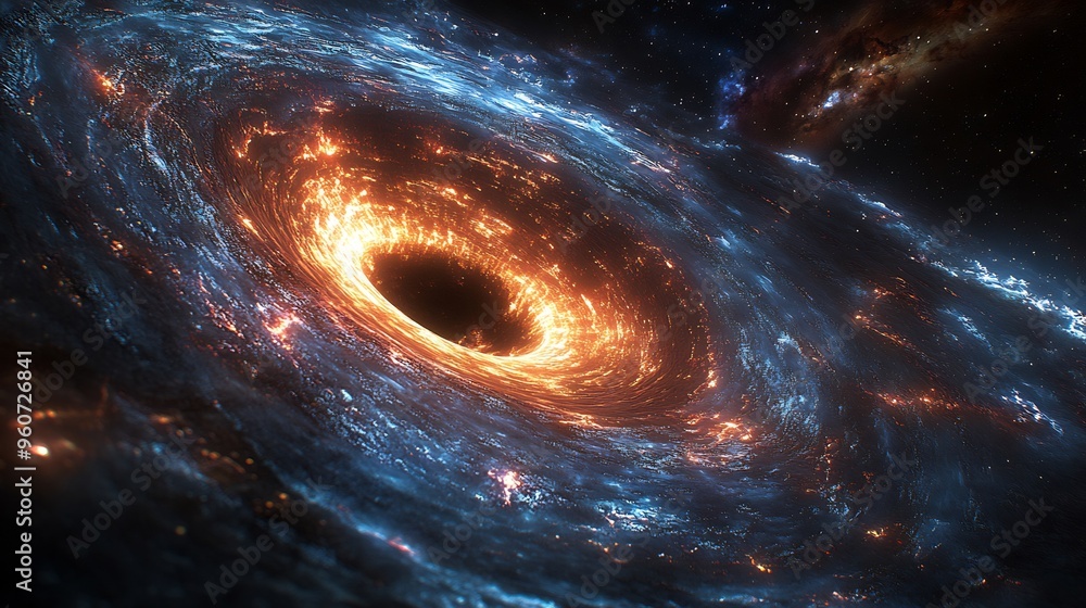 Virtual simulation of black hole dynamics with visualizations of spacetime curvature and ...