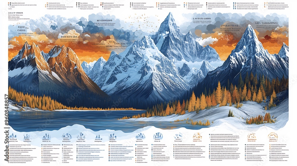 Infographic depicting the various effects of climate change such as ...