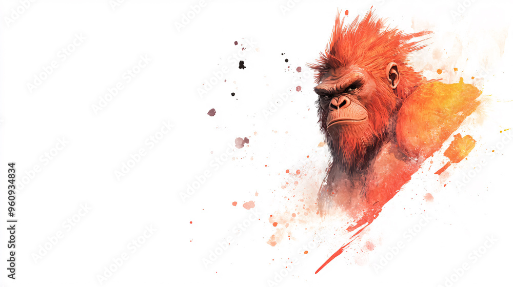 Sun Wukong, transforming into a giant ape, mythical character ...