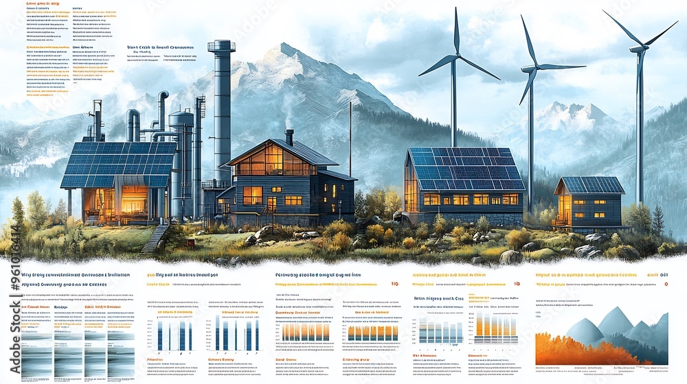 Renewable Energy Sources infographic comparing different types of ...