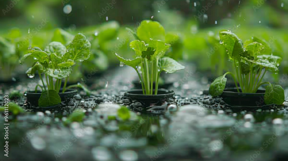 Hydroponics is the technique of growing plants using a water-based ...
