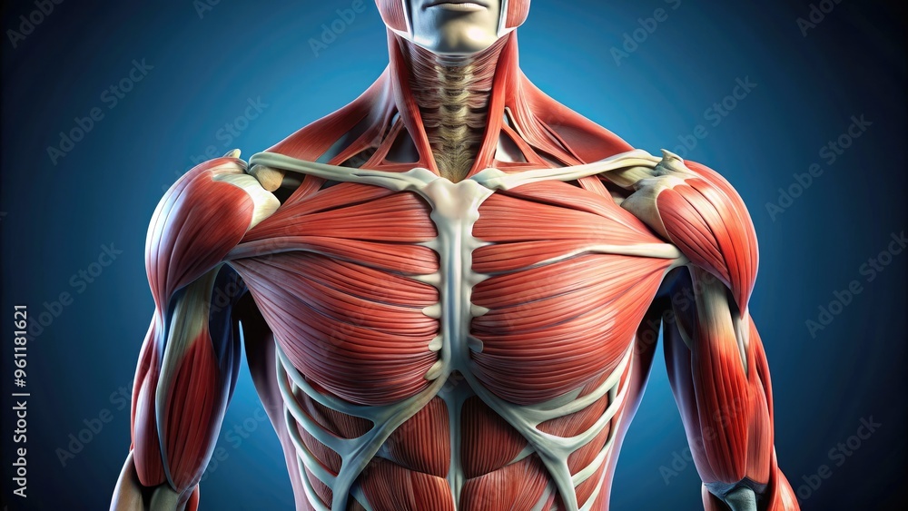 Stock-Illustration „Detailed Anatomical Model Illustrating The Four ...