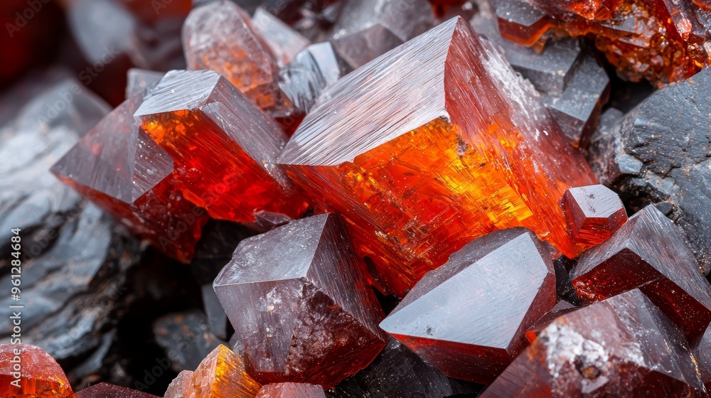 Crystal Symmetry in Iron Ore Minerals, Explore the symmetrical crystal ...