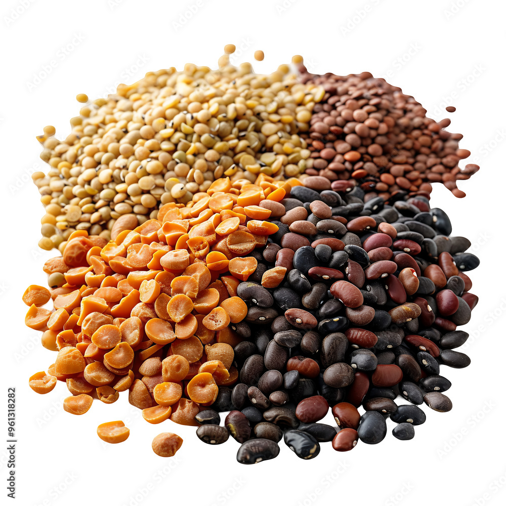 Different kinds of grainin. Stripes of grain ton a transparent. PNG ...
