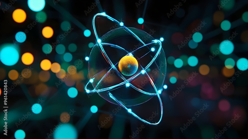 Holographic Visualization of Bohr s Atomic Model Depicting the Defined ... Holographic Visualization of Bohr s Atomic Model Depicting the Defined ...