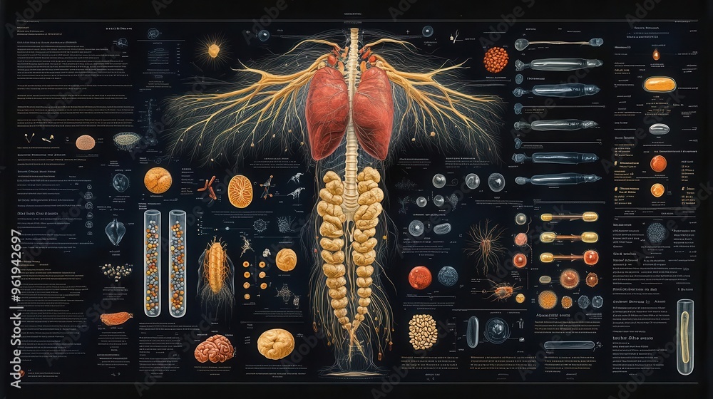 comprehensive infographic detailing vitamin types and their bodily ...