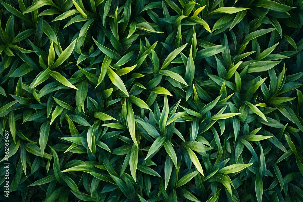 Top View of Green Grass Texture, Seamless Pattern. AI generated ...
