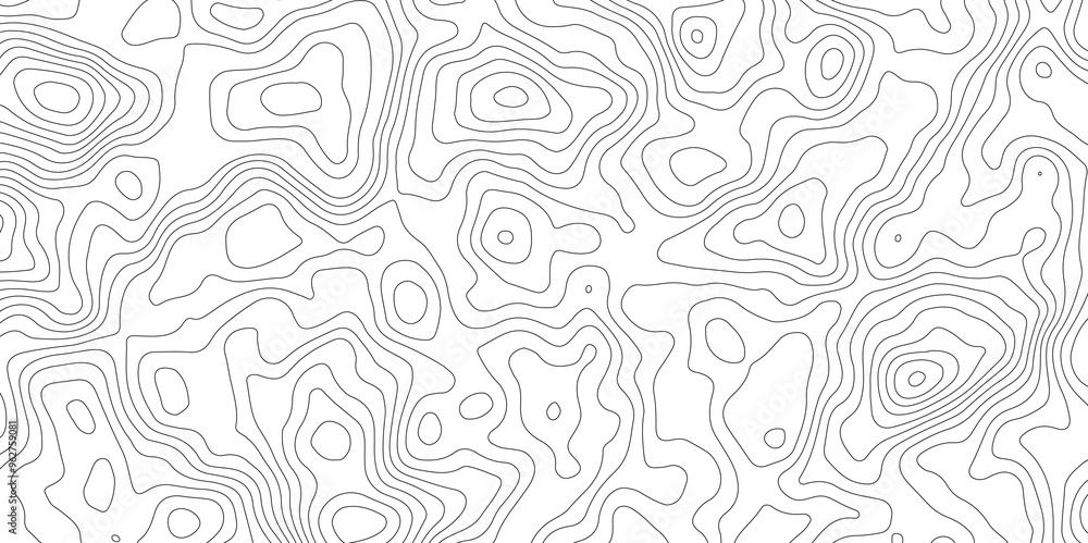 White topography topology vector white background fresh contour map ...