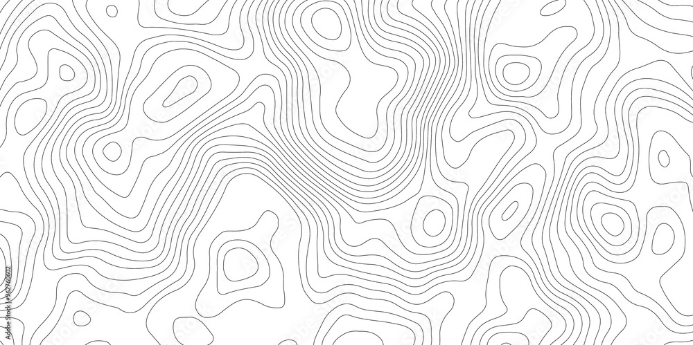 White topography topology vector white background fresh contour map ...