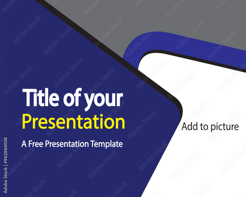 PrintColor PowerPoint Template is a free blue template for PowerPoint ...