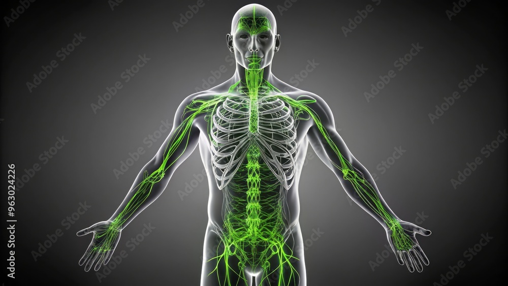 lymphatic system anatomy poster minimalistic mood technical ... lymphatic system anatomy poster minimalistic mood technical ...