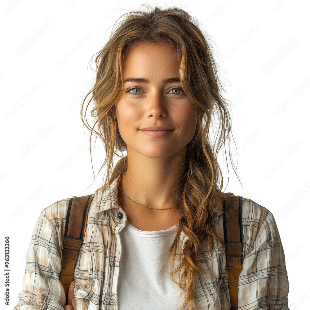 Art Teacher woman isolated on a transparent background png file no ...