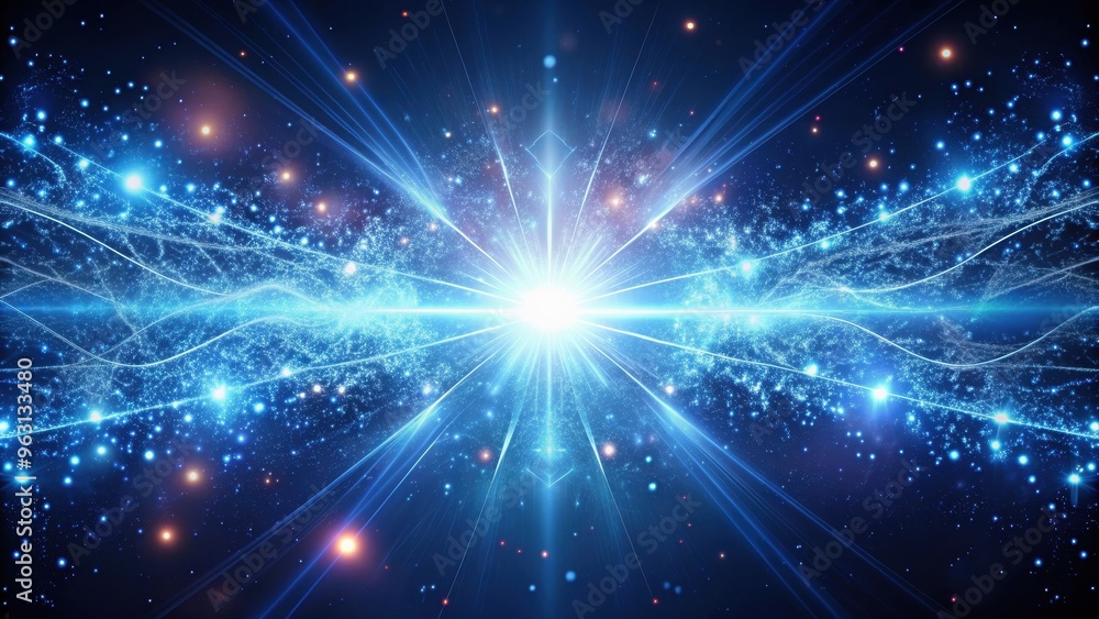 Glowing power traces of tiny particles within an electric field ...