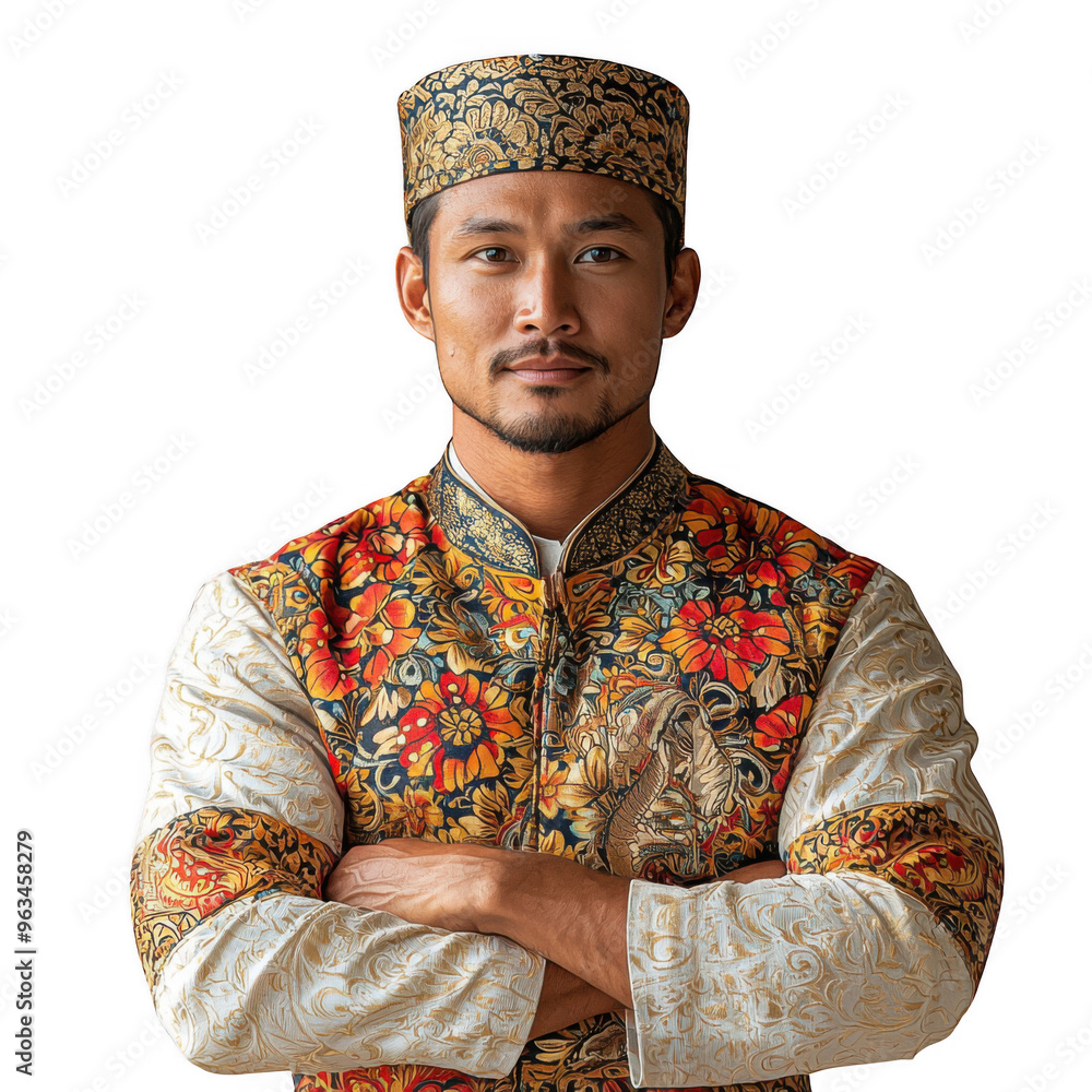Indonesia Indonesian man isolated on a transparent background png file ...