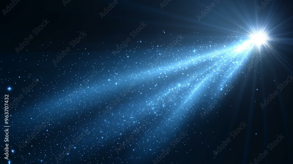 Elegant Vector Magic White Rays Glow Effect: Isolated on Transparent ...