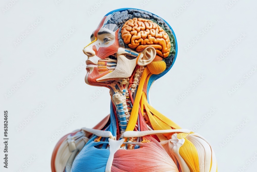 Oligodendrocytes mechanotransduction and pineal gland color coded ...