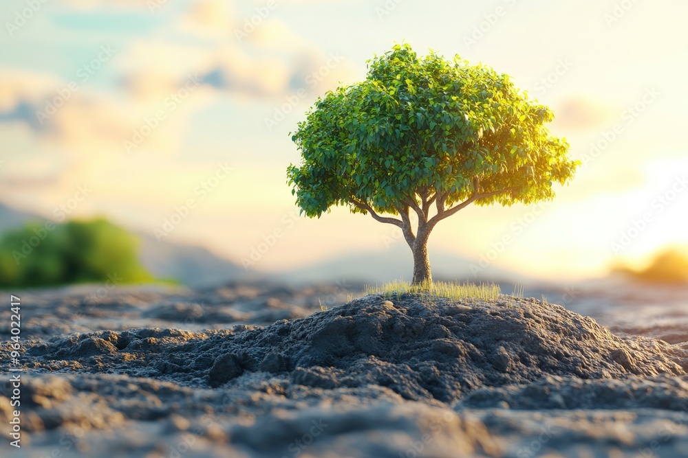 World Environment Day 2024 concept - Land restoration, desertification ...