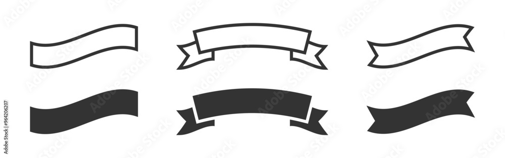 Simple Ribbon Vector