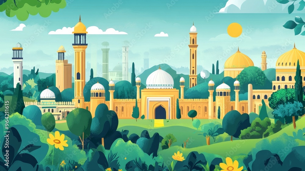 Celebrate Pakistan Day on August 14, 1947, with a banner or poster ...