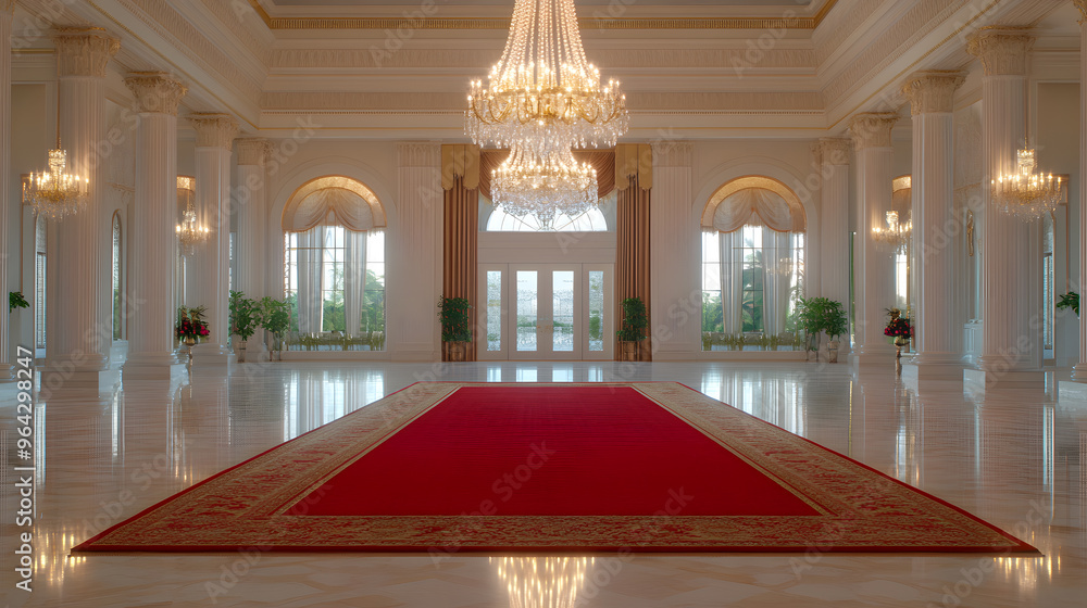 Interior of a Royal Hall | Luxurious Architecture and Grand Design of a ...