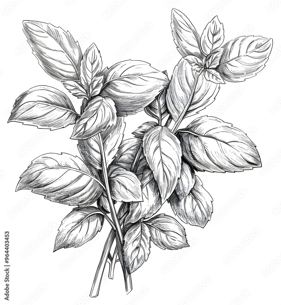 basil, holy basil, herb, Cooking ingredients, vegetables, plant ...
