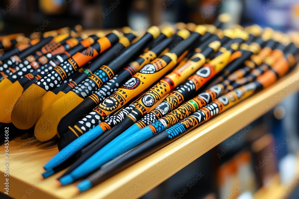 Souvenirs, boomerangs, traditional tools reflect the indigenous ...