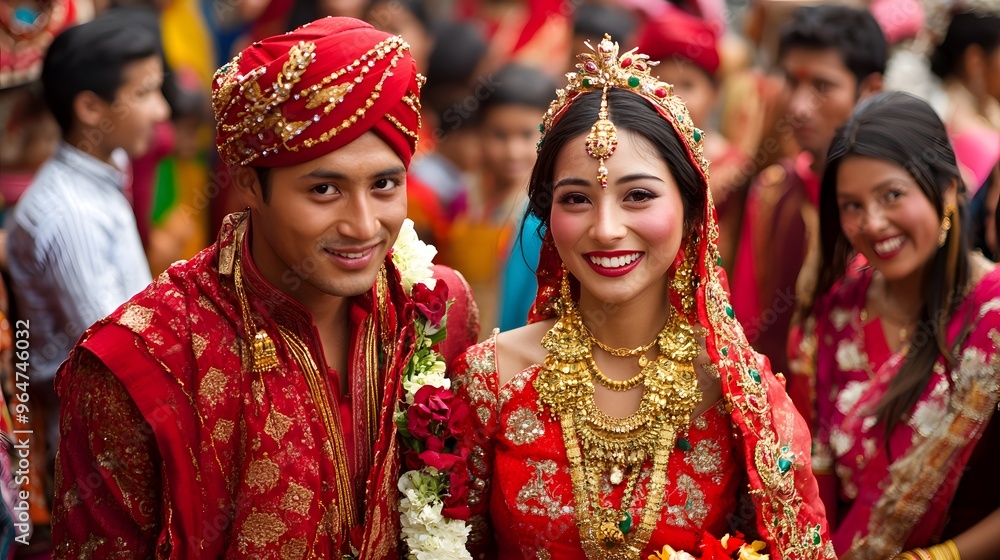 Traditional Nepalese Wedding Ceremony: A traditional wedding ceremony ...