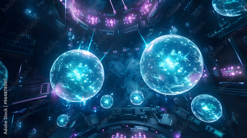 Subatomic particle chamber and quarks and leptons performing ...