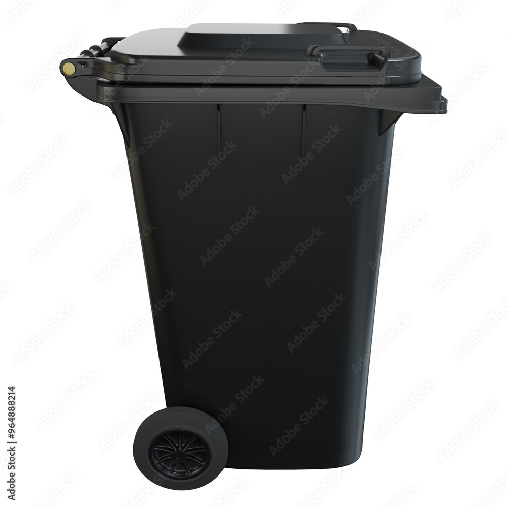trash can on transparent background Stock Illustration | Adobe Stock