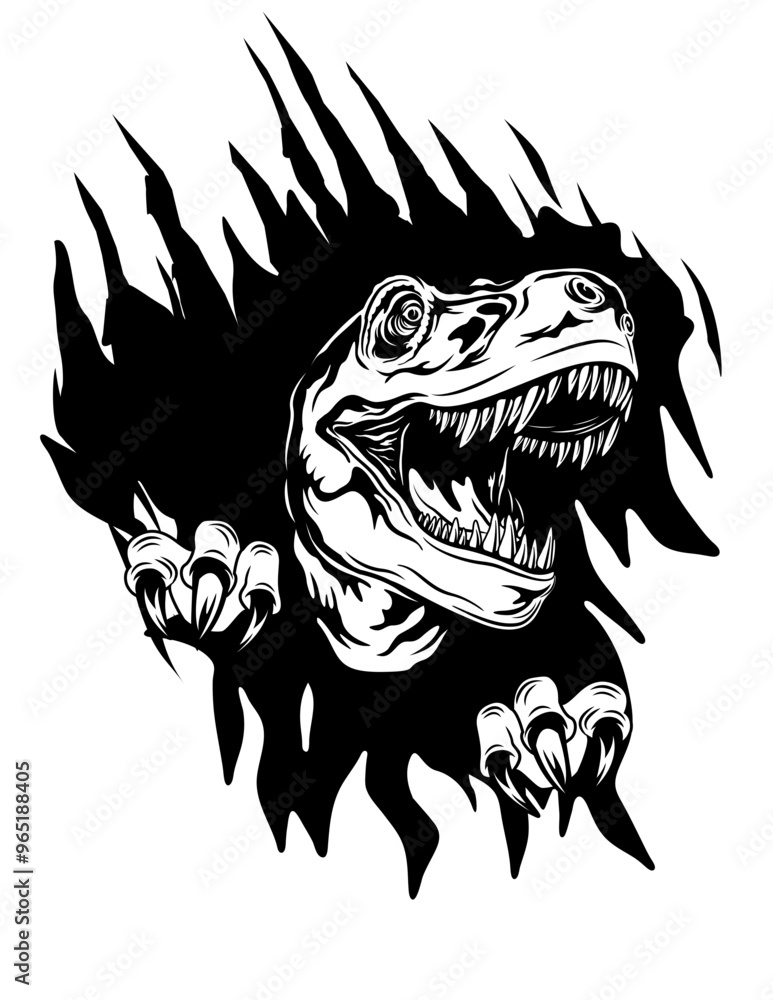 T-rex Scratch Claw | T-rex | Pre Historic | Dino Lover | Carnivorous ...