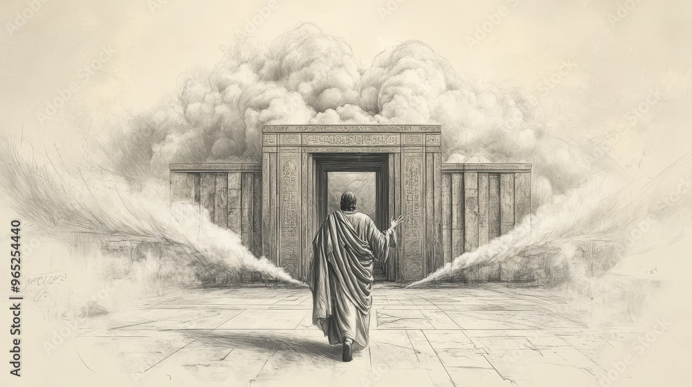 Exodus:The Tabernacle Erected and the Glory of the Lord, Cloud of Glory ...