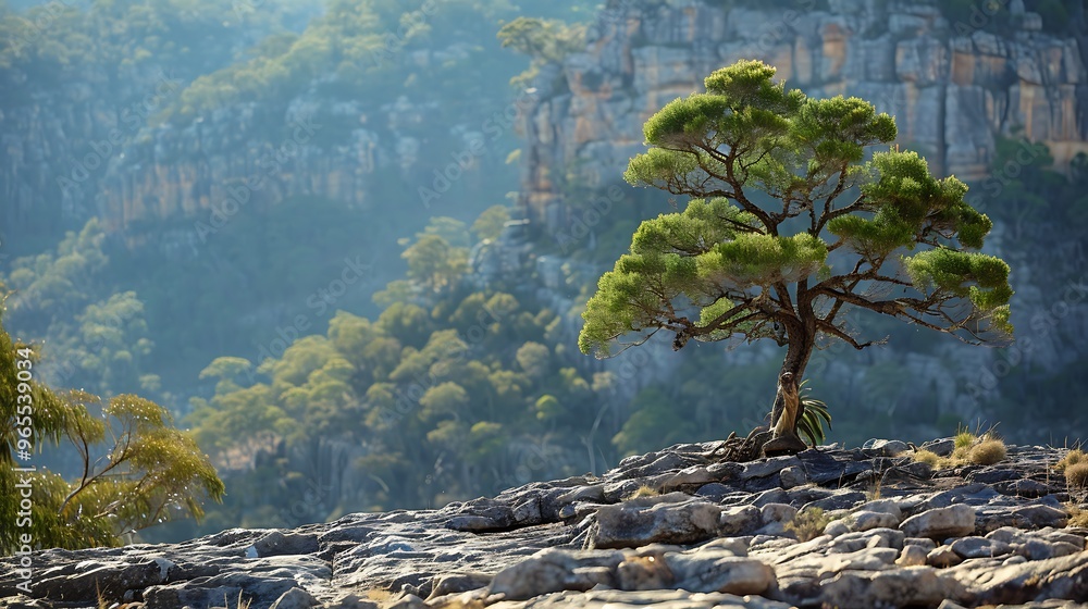 The ancient and rare Wollemi pine, a prehistoric species once thought ...